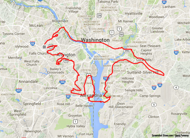 🚲 Strava Art - 7 Kunstwerke aus GPS-Tracks - Ciclista.net